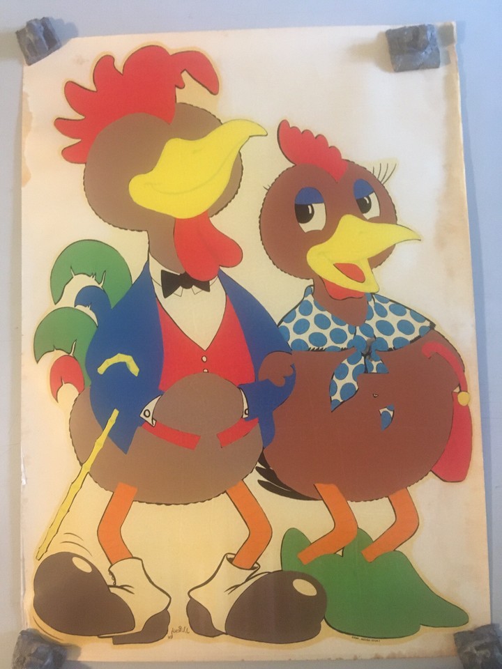 Very Beautiful Rare Large Poster Decalcomania Jean Louis Pesch ...