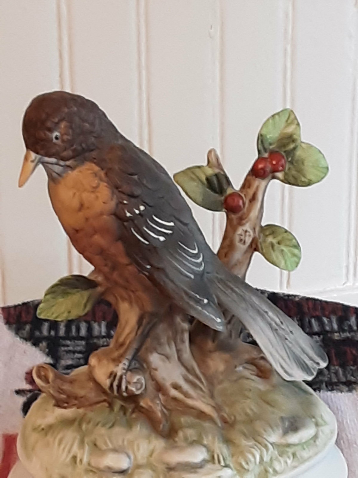 Japanese Gorham Figurine Bird "Robin" Musical Box plays Lara's Theme | eBay