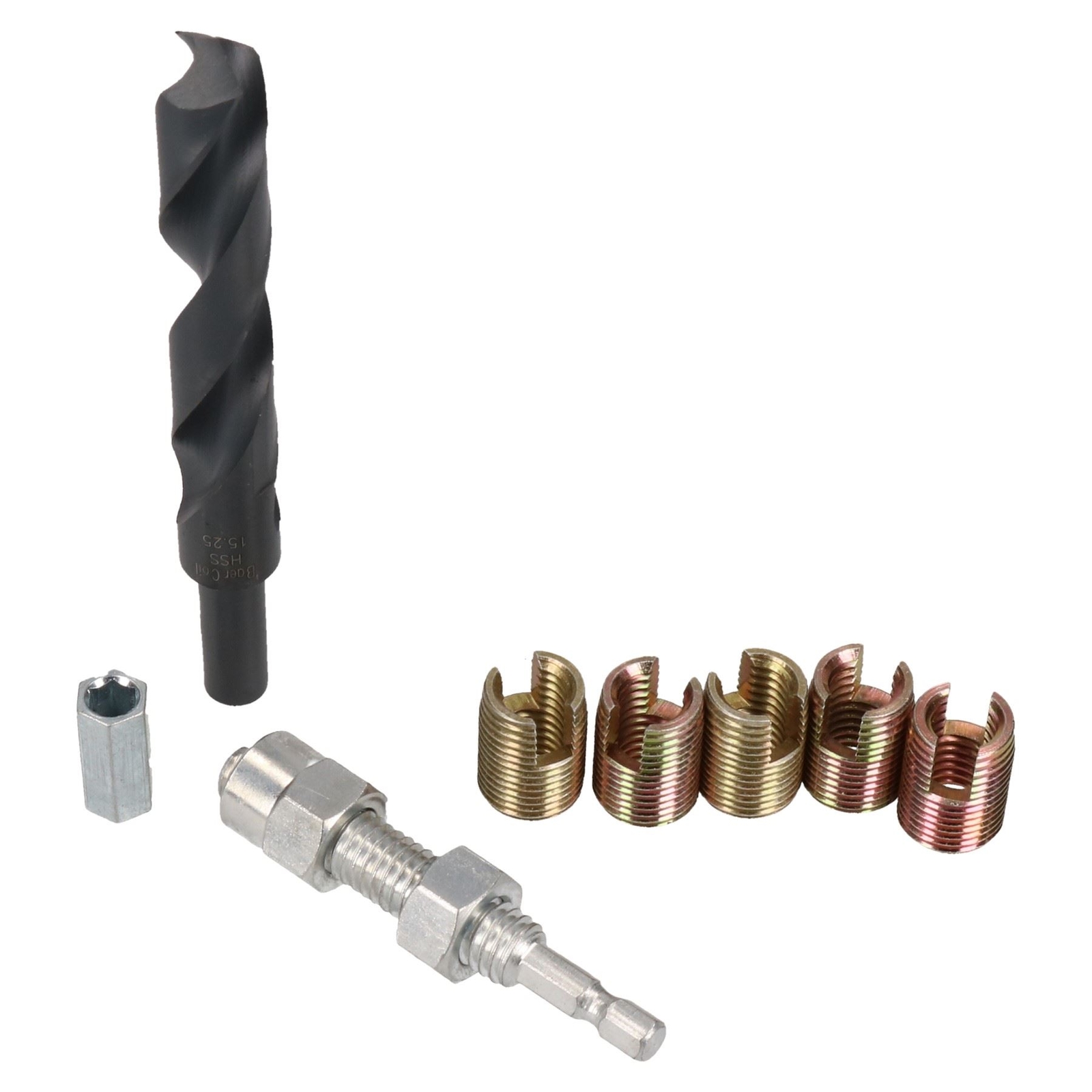 BaerFix Imperial UNC 7/16 x 14 Self Tapping Damaged Thread Repair Kit ...