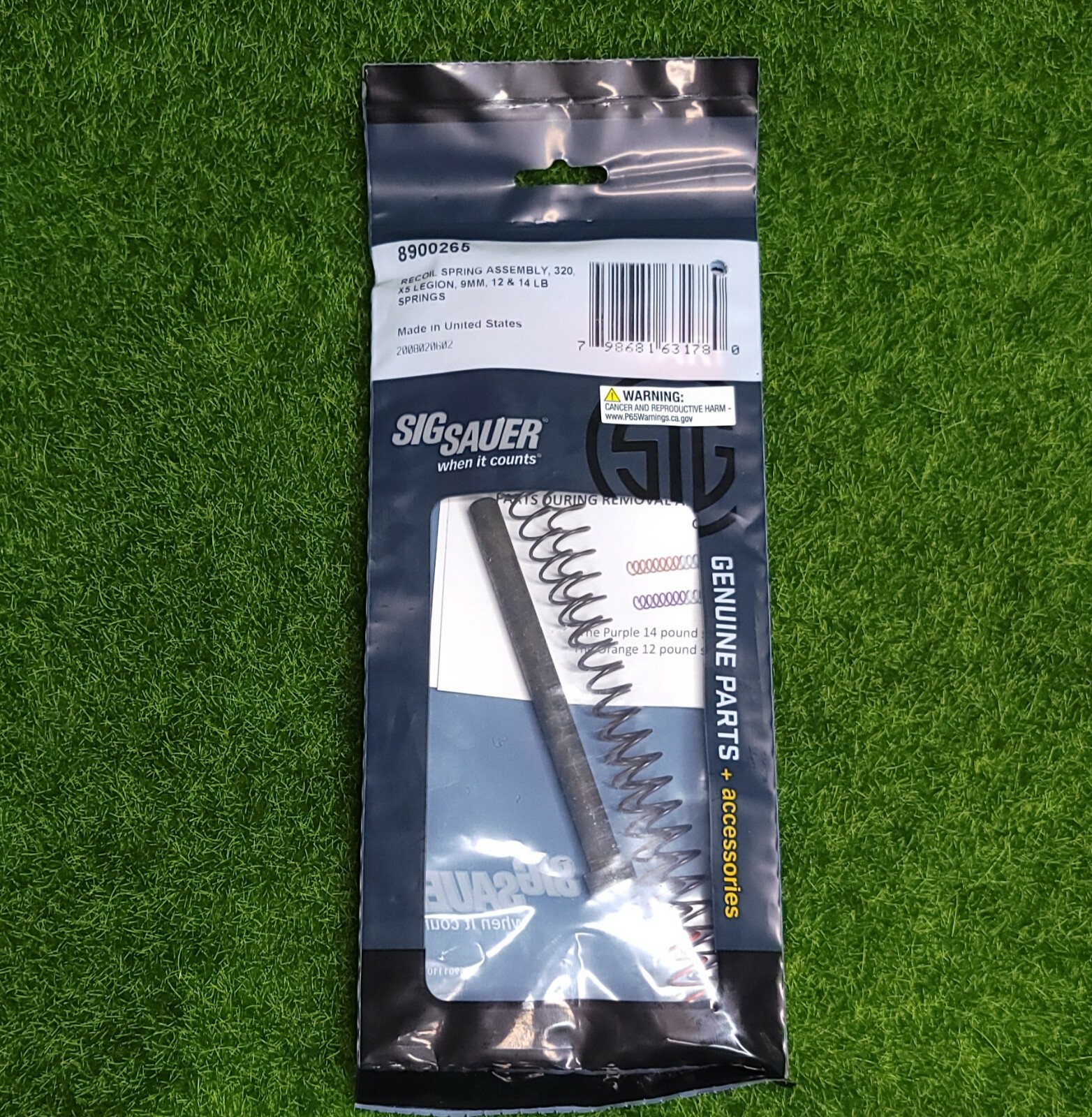 SIG SAUER P320 X5 Guide Rod Recoil Springs Kit (8900265) for sale ...