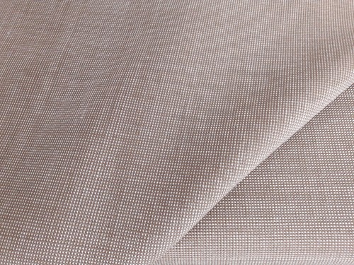 N14 TISSU TERGAL beige chiné larg140 x long115cm VINTAGE TERGAL FABRIC ...