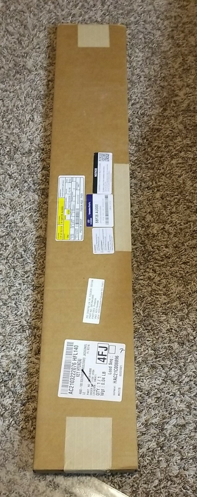 2020-2022 Hyundai Palisade Rear Bumper Protector Film | OEM Parts ...