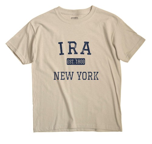 Ira New York NY T-Shirt EST | eBay