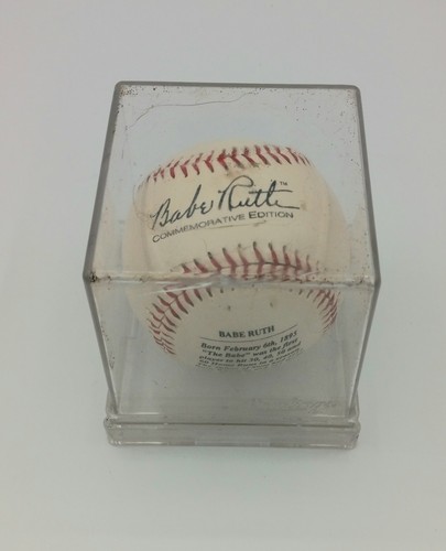 Commemorative Babe Ruth Facsimilie Autographed Baseball 100th ...