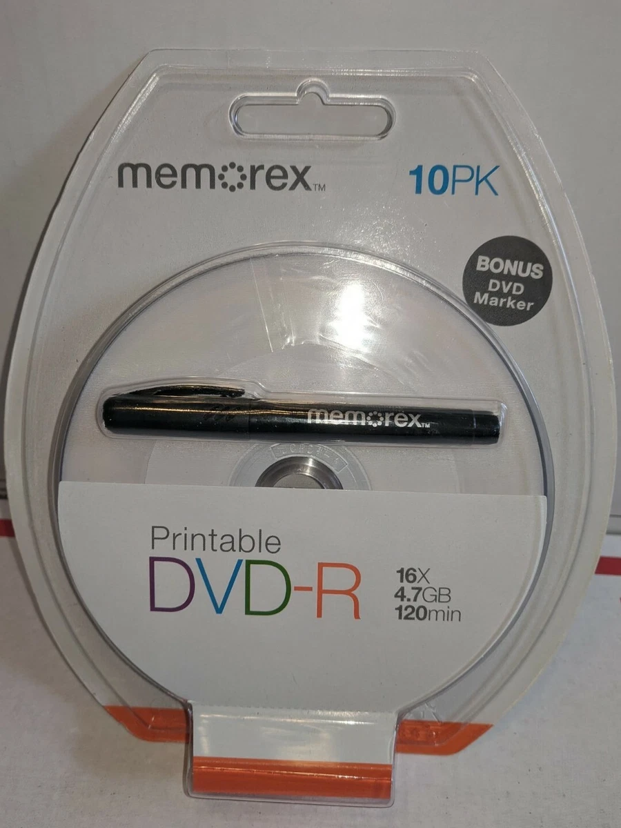 Memorex Printable Dvd