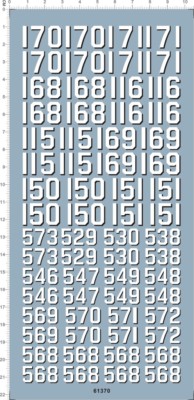 decals PLA Navy number hull number for different scales 61370 | eBay