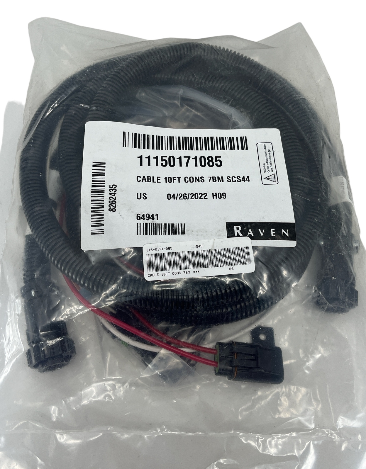 Raven Precision 10' Console Cable SCS 440 Series | 115-0171-085 for ...