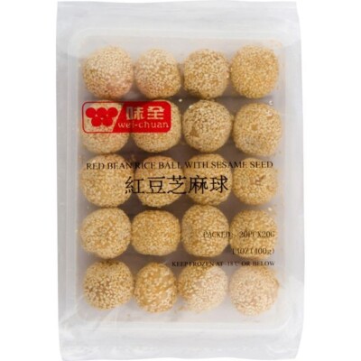 WEI CHUAN RED BEAN SESAME BALLS X 40 | eBay