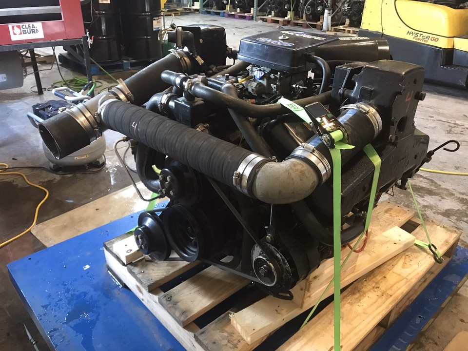 MerCruiser Marine inboard 7.4 L 454 340 HP Engine NO SALT Drop In Ready ...