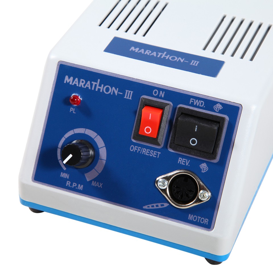 Dental Marathon Lab Micromotor 35KRPM Polishing Contra Angle Straight ...