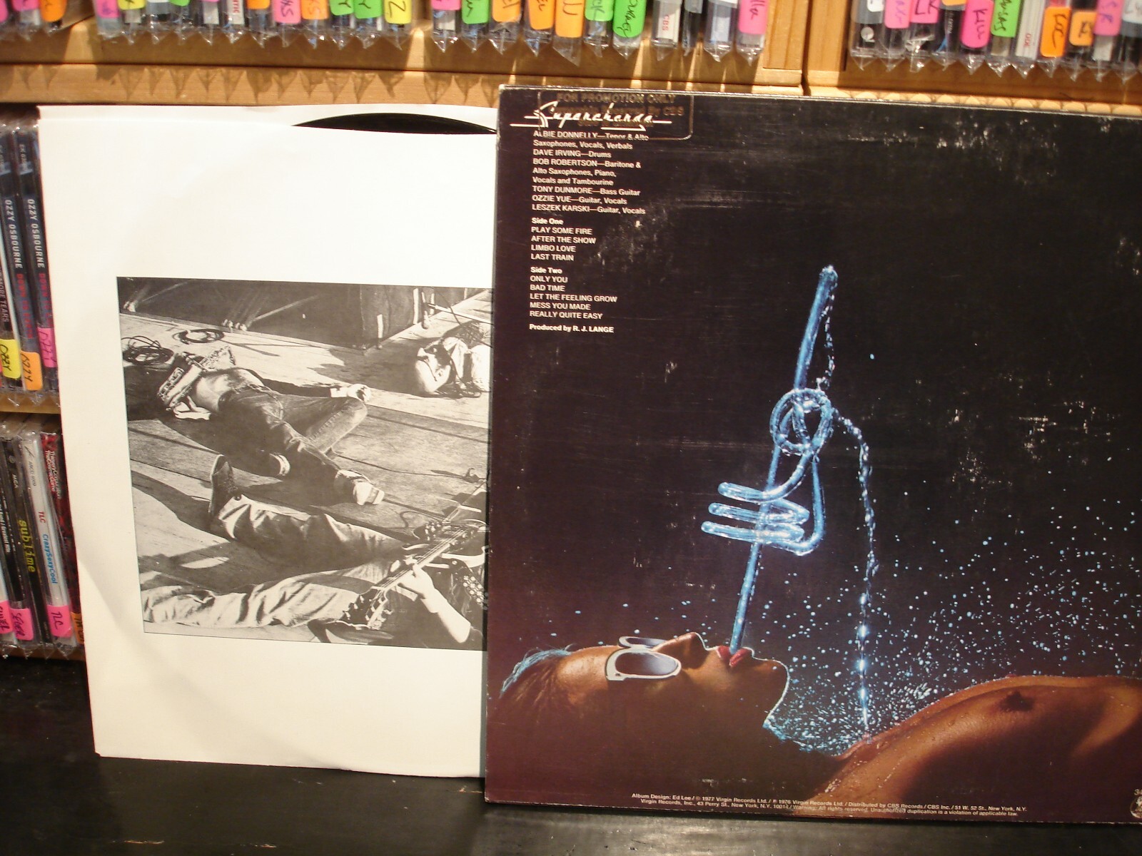 Supercharge - Horizontal Refreshment ~ Vintage LP GOLD STAMP PROMO | eBay