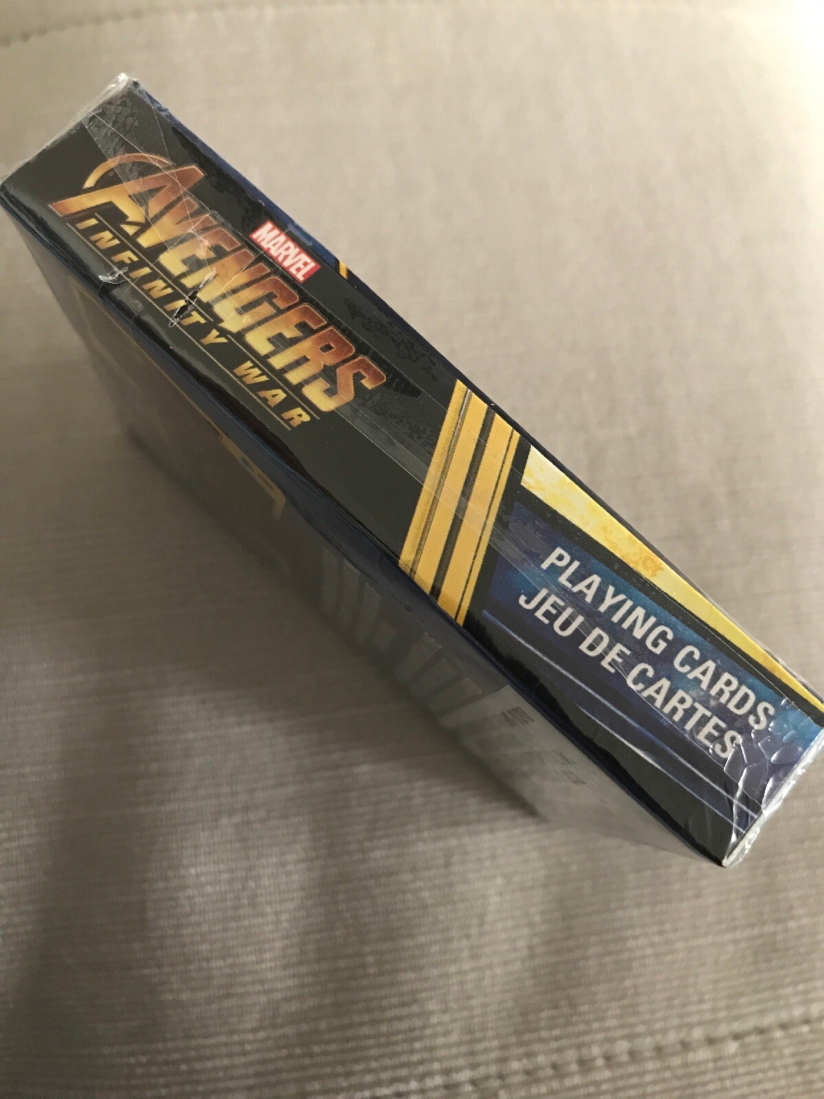 AVENGERS INFINITY WAR - PLAYING CARD DECK - 52 CARDS NEW - MARVEL MOVIE ...