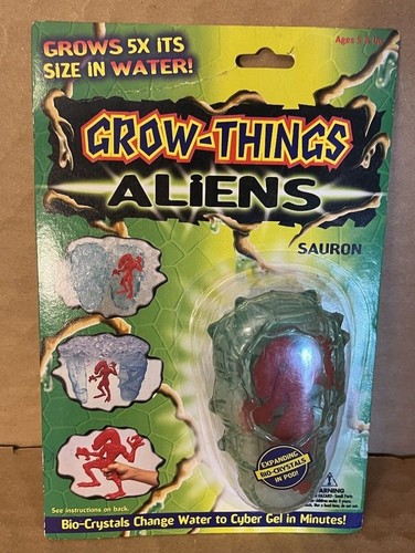 Vintage Grow Things ALIENS Figure ZYGOT Spin Master Toys - NIP! | eBay