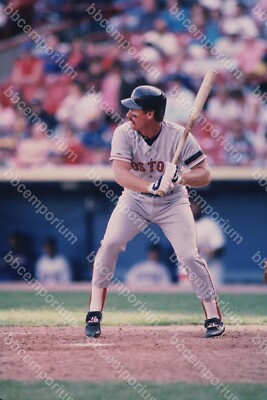 Wade Boggs Red Sox Baseball Original Jack Wallin 35mm Photo Slide A540 ...