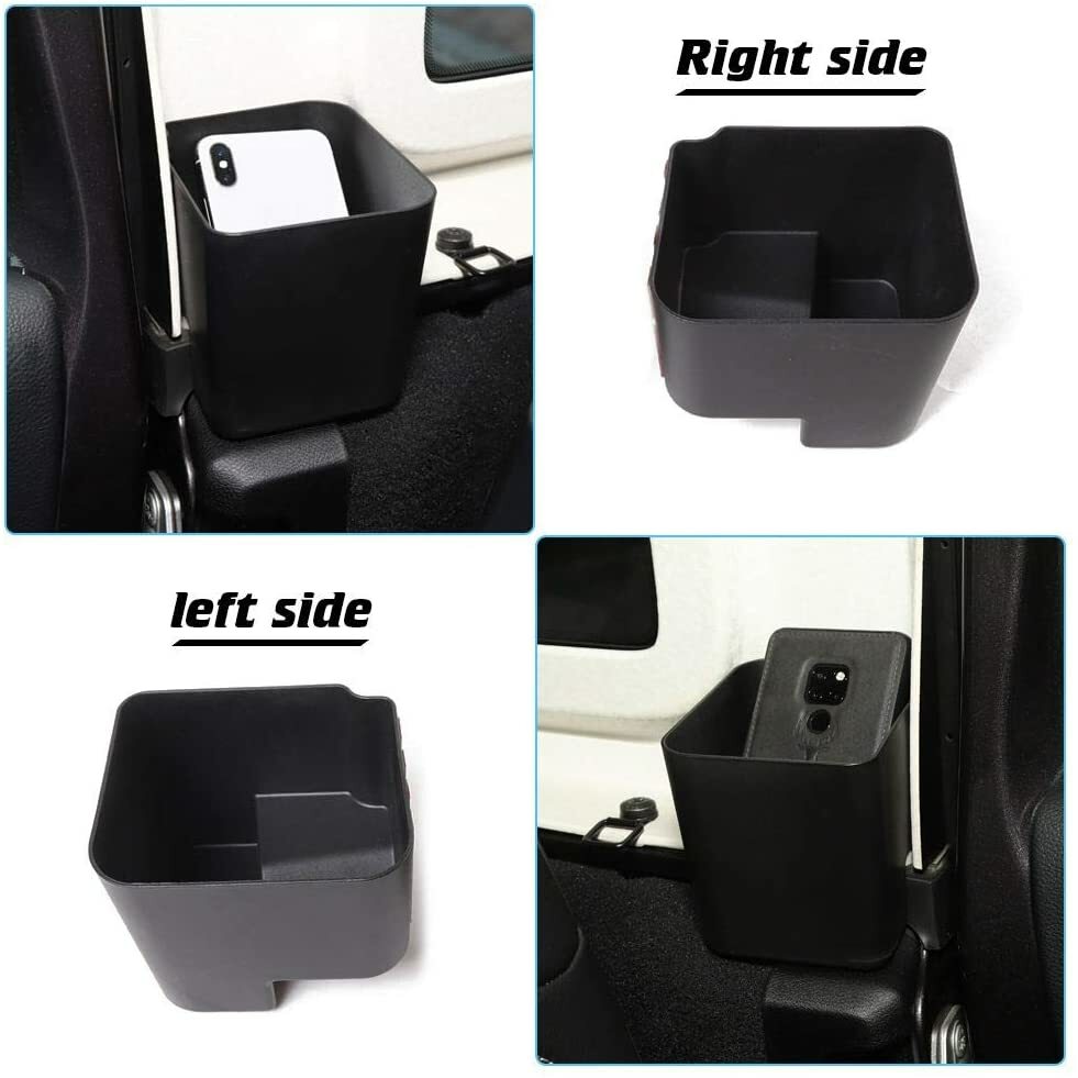 2x Auto Rear Seat Storage Box Organizer Tray fit for 2018+ Jeep ...