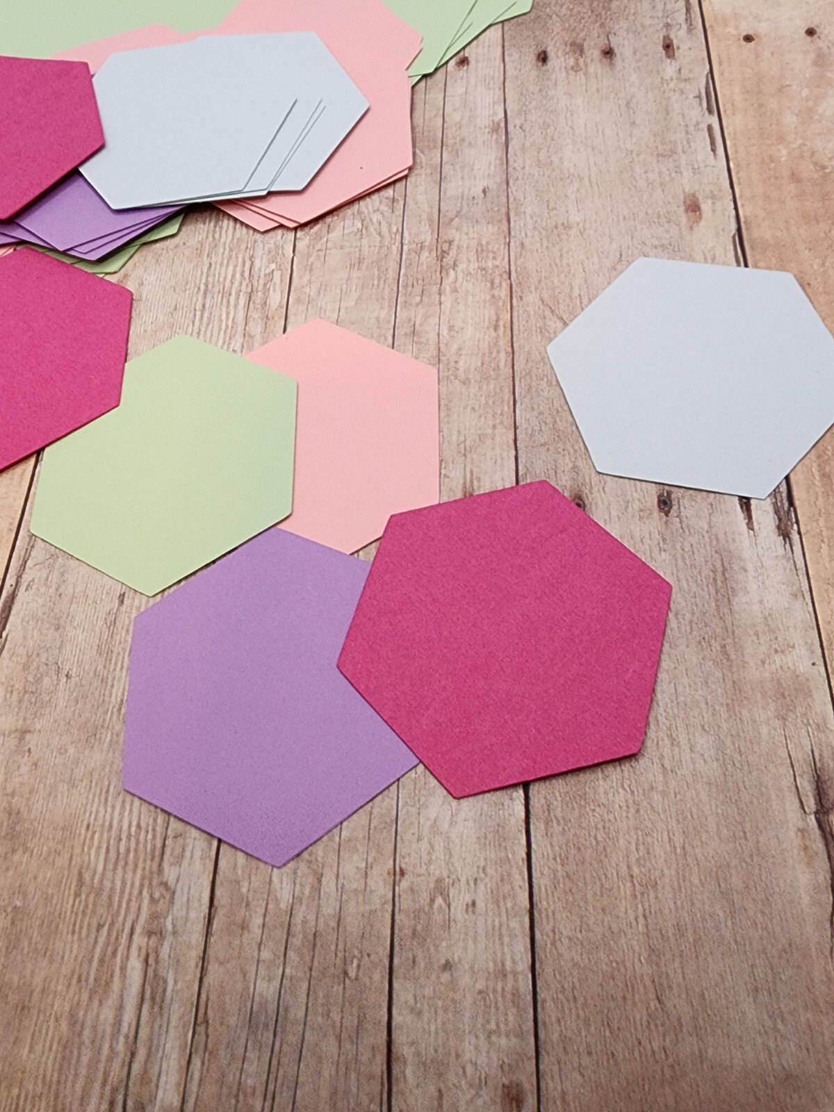 1" Hexagons 150 Count,English Paper Piecing , Hexies, EPP, One Inch ...