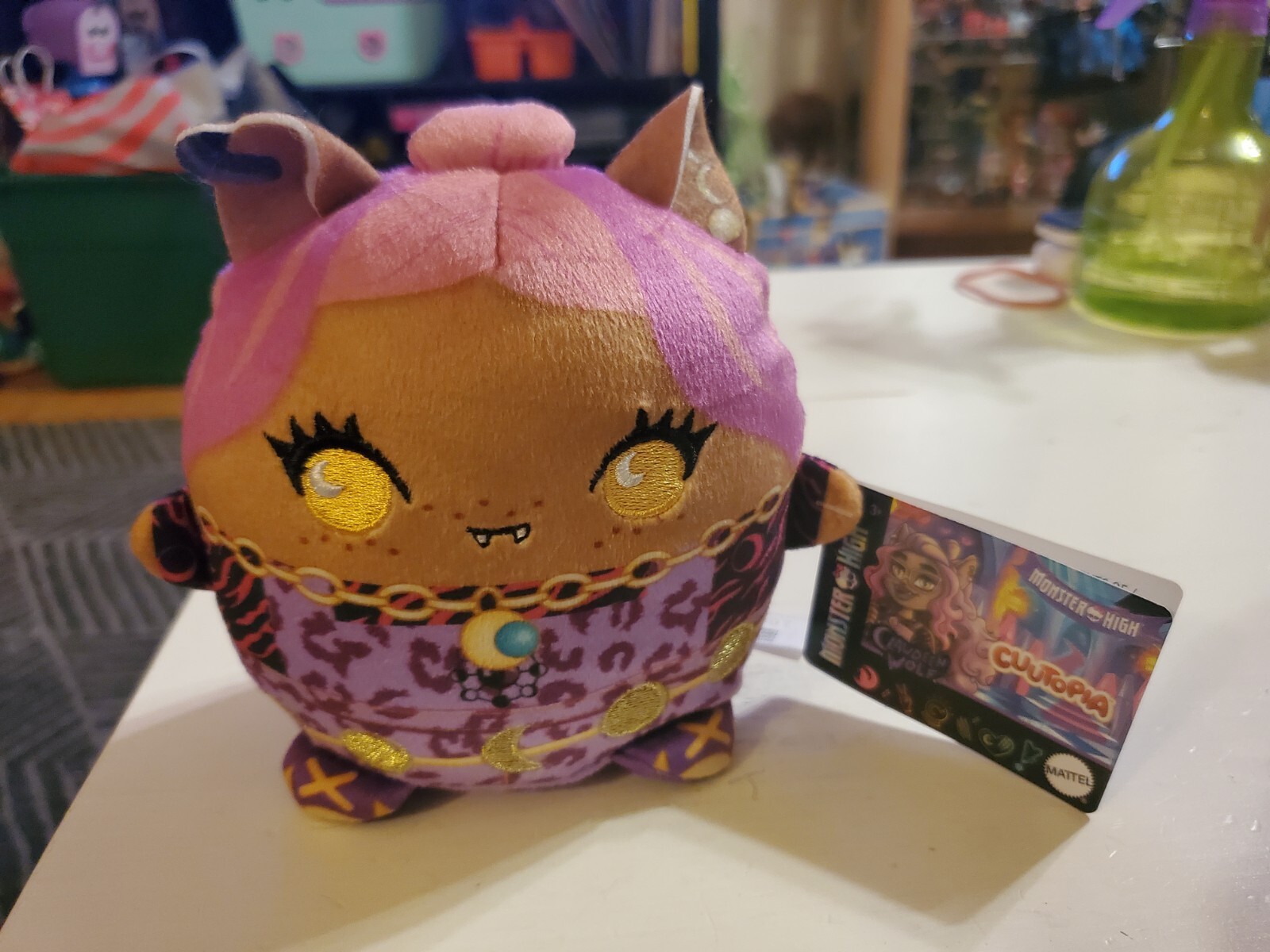 New Monster High Cuutopia Clawdeen Wolf 5" Plush Squshie Stuffed Animal ...