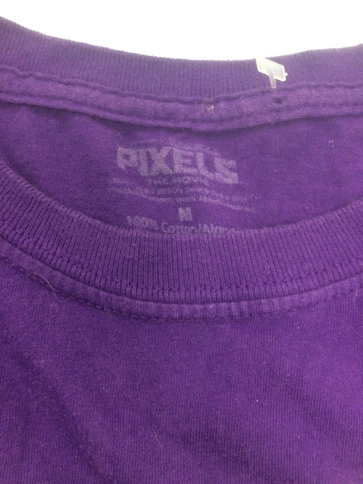 Pixels Purple T-shirt M Everything I Know I Learned From Video Games ...