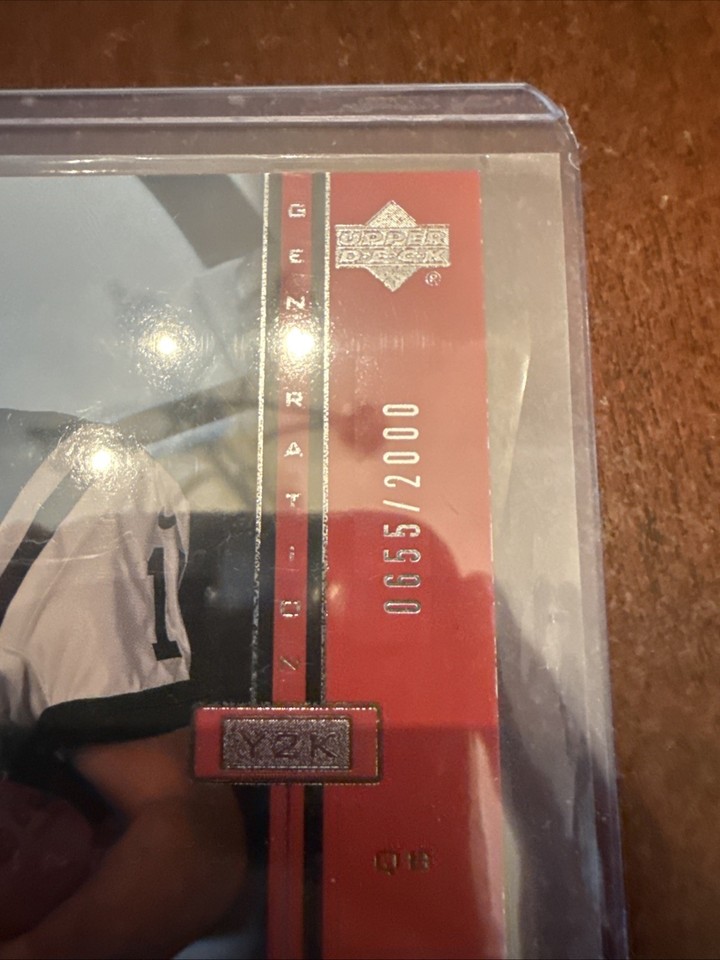 2000 Upper Deck Legends Generation Y2K /2000 Chad Pennington #107 ...