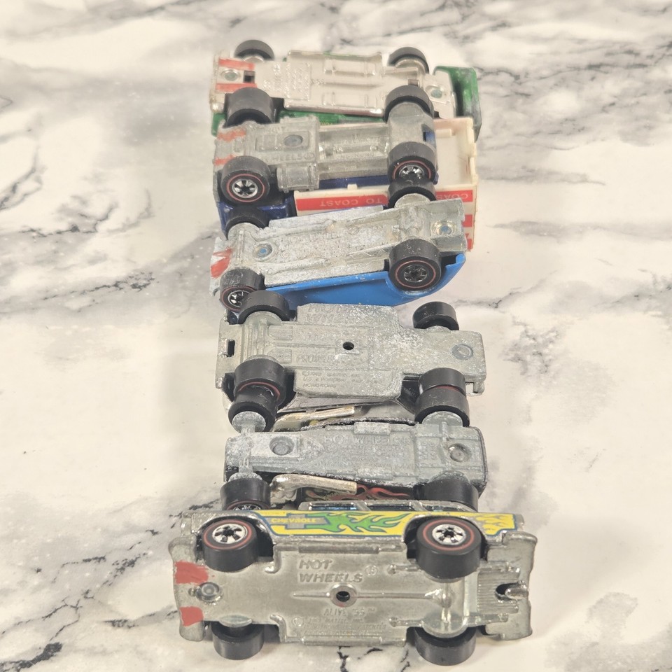 (12) Red Line Hot Wheels Corvette Alive 55 Prowler 1970s Estate ...