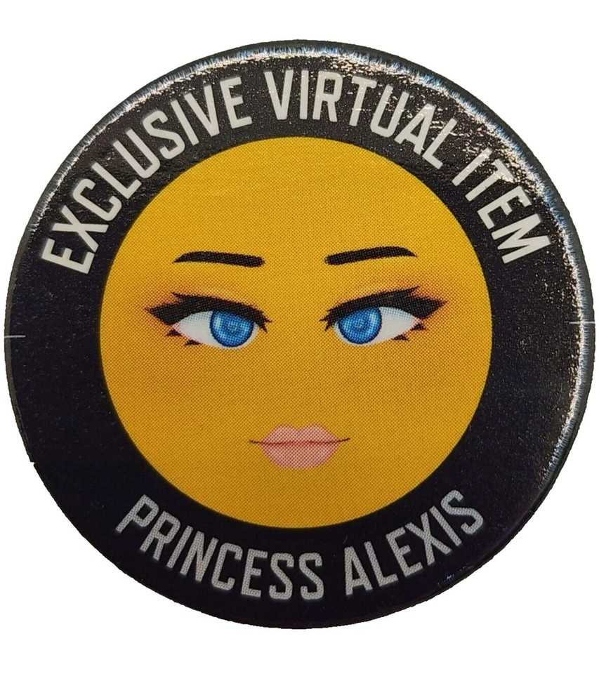 ROBLOX Princess Alexis FACE Toy Code Celebrity Series *Sent in Messages* | eBay