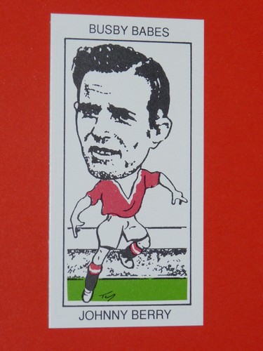 WEST MIDLANDS CARD FOOTBALL 1990 MANCHESTER UNITED BUSBY BABES #11 ...