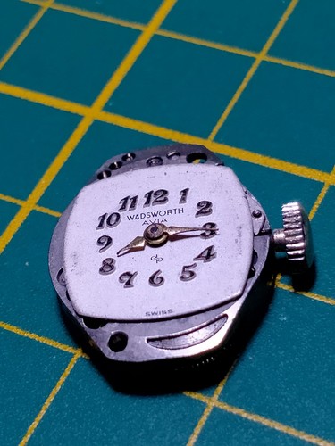 Wadsworth Avia Fhf 60 watch movement. Suisse | eBay