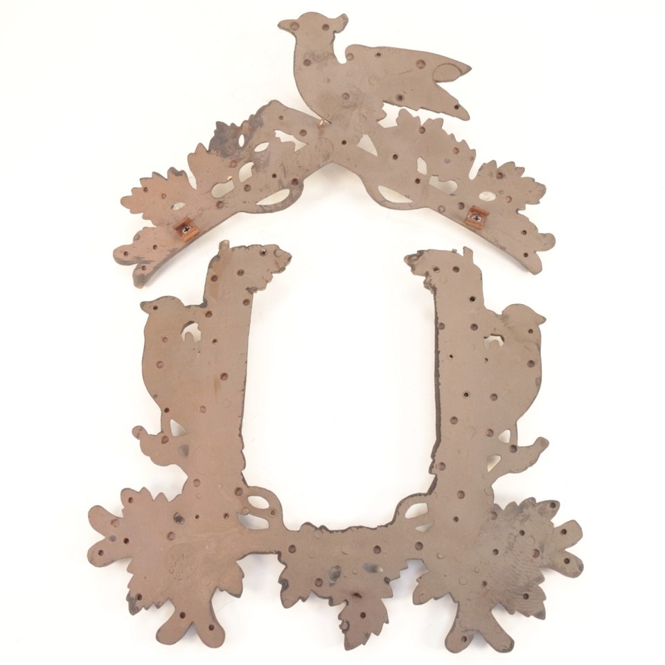 Cuckoo Clock Plastic Frame with Crown Vintage Burwood Prod Co. - RC1664 ...
