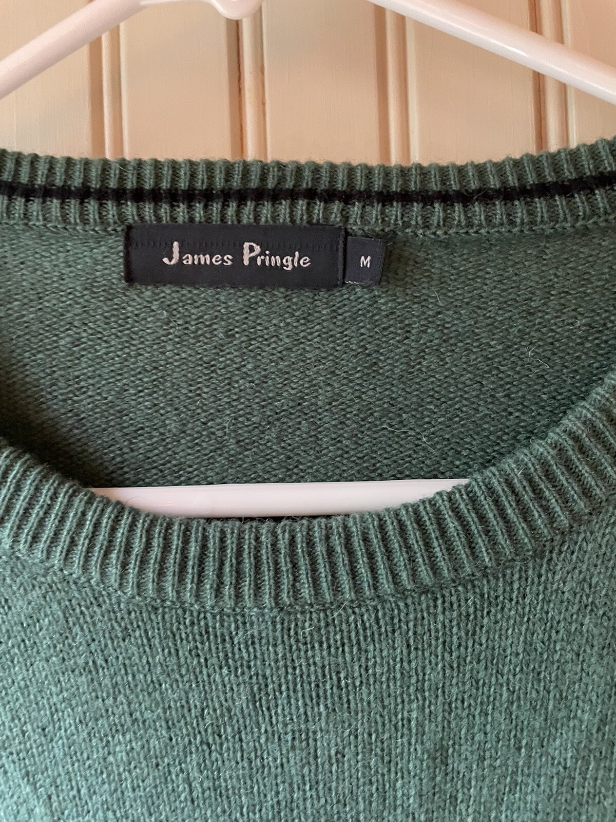 James Pringle Green Pullover Wool Sweater Men’s Size M | eBay