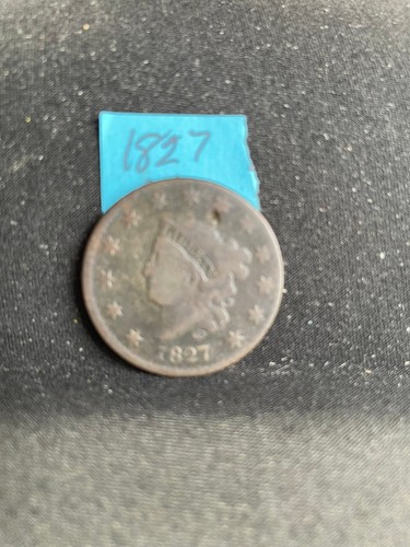 1827 us one cent coronet | eBay