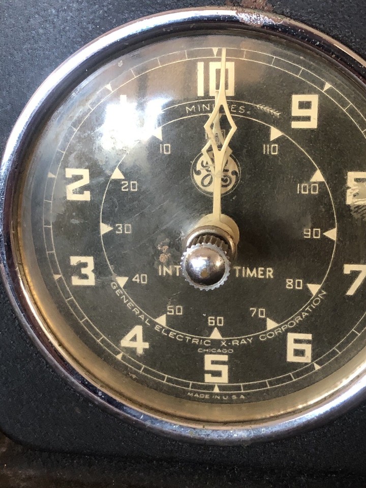 Vintage G.E. Interval Timer-General Electric X-Ray Dark Room Wind-up ...