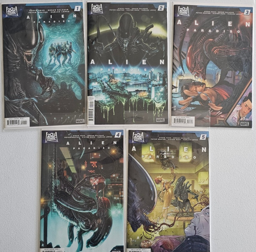ALIEN PARADISO #1-5 Complete Series ( 1 2 3 4 5) NM Marvel Comics Peter ...