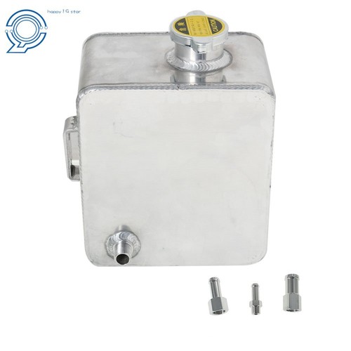 Aluminum Water Coolant Radiator Overflow Recovery Tank Universal ...