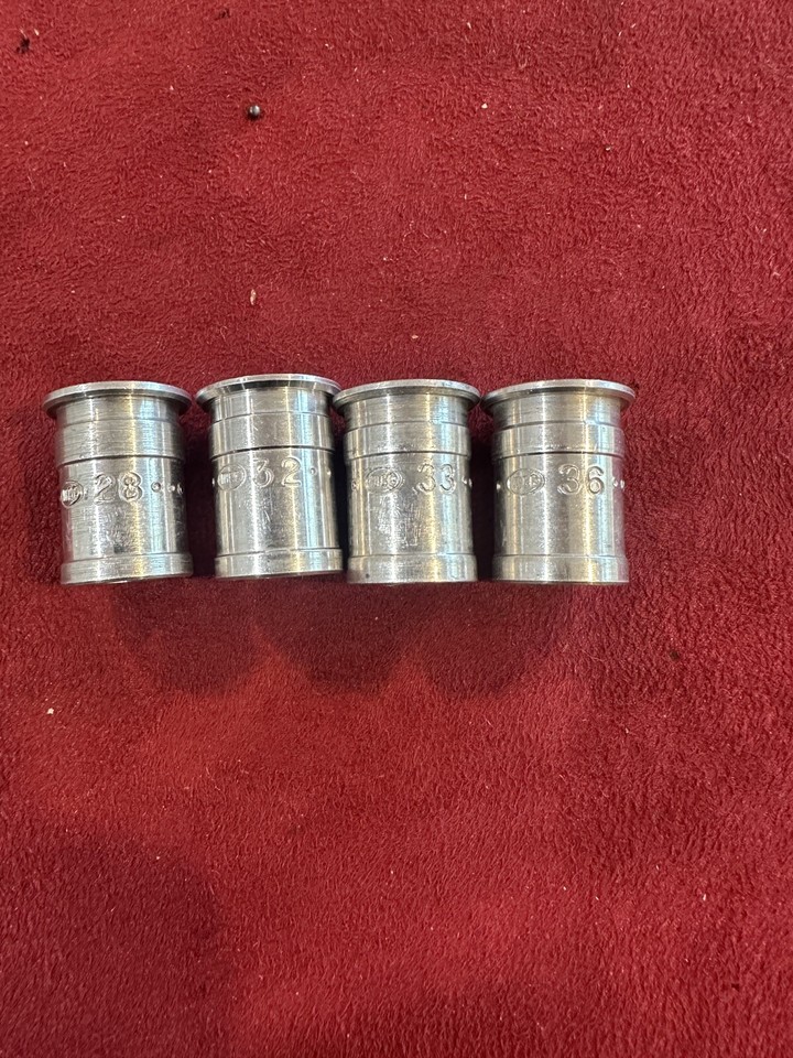 Mec Powder Bushings ( lot of 4 ) - #28 #32,#33, #36 | eBay