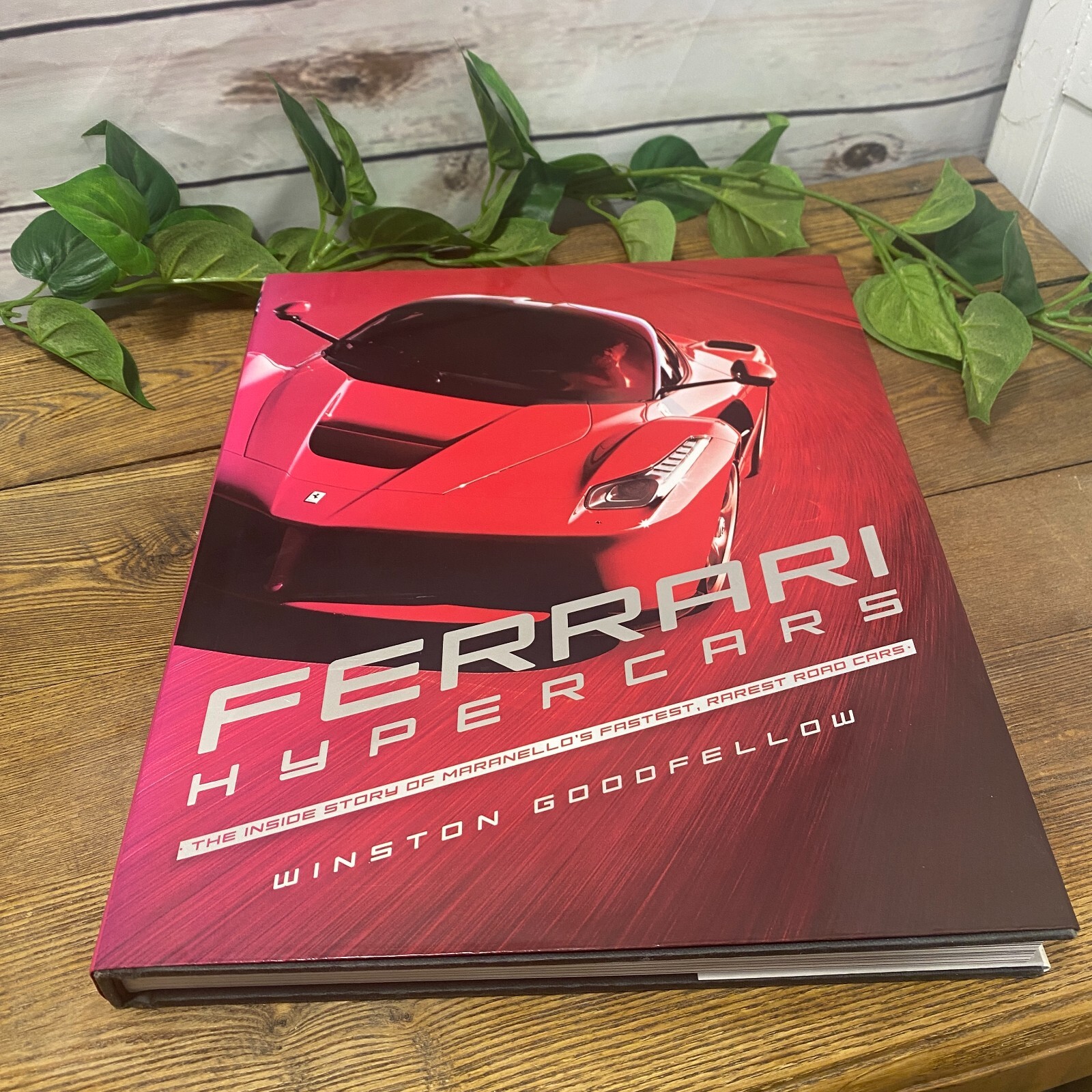 FERRARI HYPERCARS BOOK GOODFELLOW SUPERCARS WINSTON ENZO F50 F40 GTO BB ...