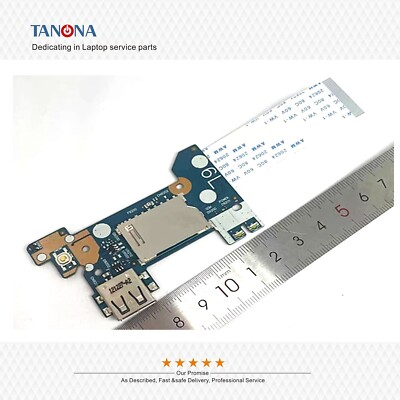 New L23186-001 For HP 14-DF 14-DF0023C1 USB Reader Board w/Cable Wire ...