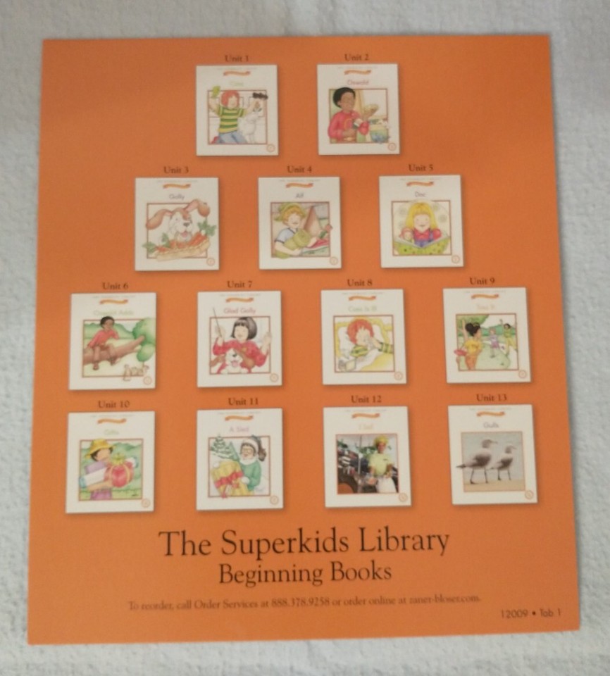 Meet the SuperKids Oswald Adds Unit 6 Kindergarten Beginning Books ...