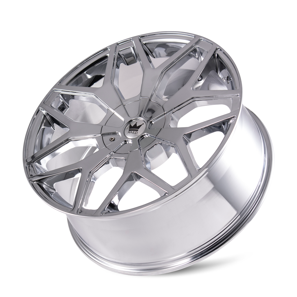 4 New 22x9.5 Mazzi Profile Chrome Wheel/Rim 6x135 367-22937C | eBay