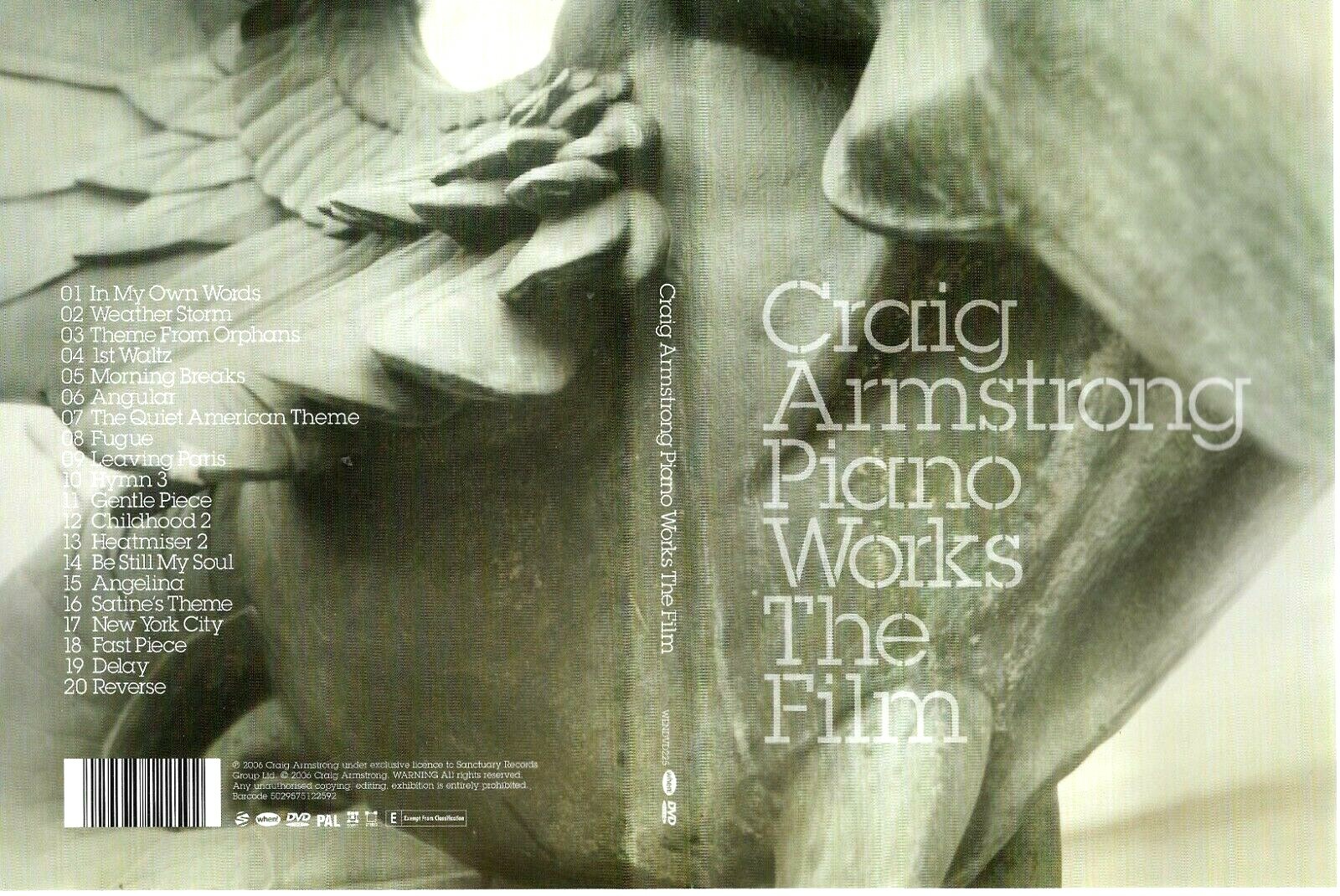 Craig Armstrong ‎- Piano Works The Film (DVD, 2006, PAL, REGION FREE ...