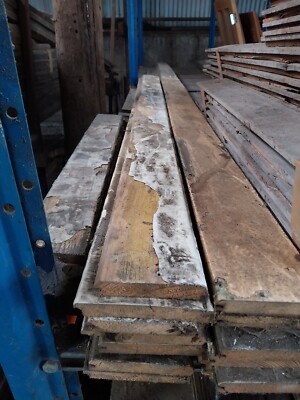 Reclaimed Original Pine Floorboards - 6 Square meters - 4 inch wide ...