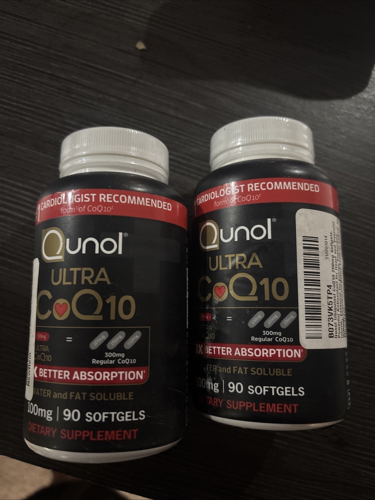 (2) Quill Ultra CoQ10 100mg Softgels- 3x Better Absorption 90 Pills Exp ...