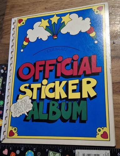 vintage Stickers Russ Berrie Offical Sticker Album Big,code17 | eBay