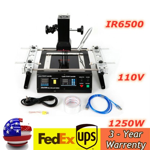 IR6500 ACHI BGA Rework Station Kits 1250W Repair Heating Infrared ...