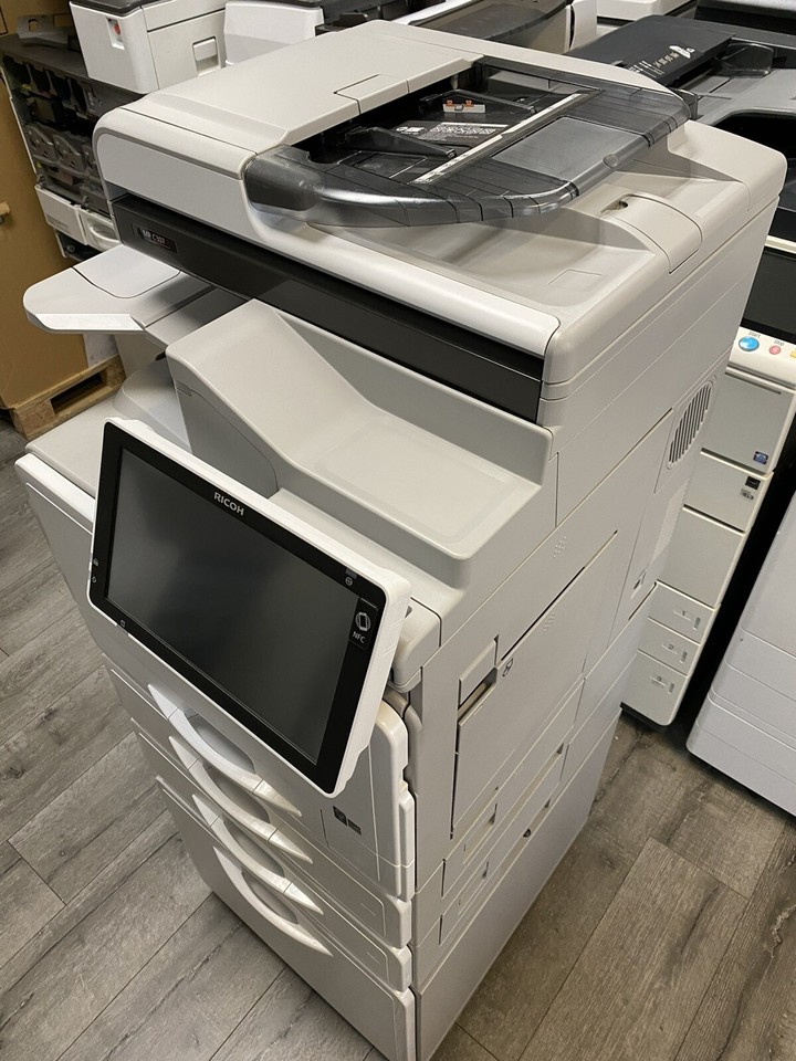 Ricoh MP C307 Copier (18 single copies Only) Color Printer Copier ...