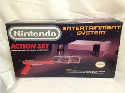 Nintendo Entertainment System NES - Action Set Bundle w/ Box ...