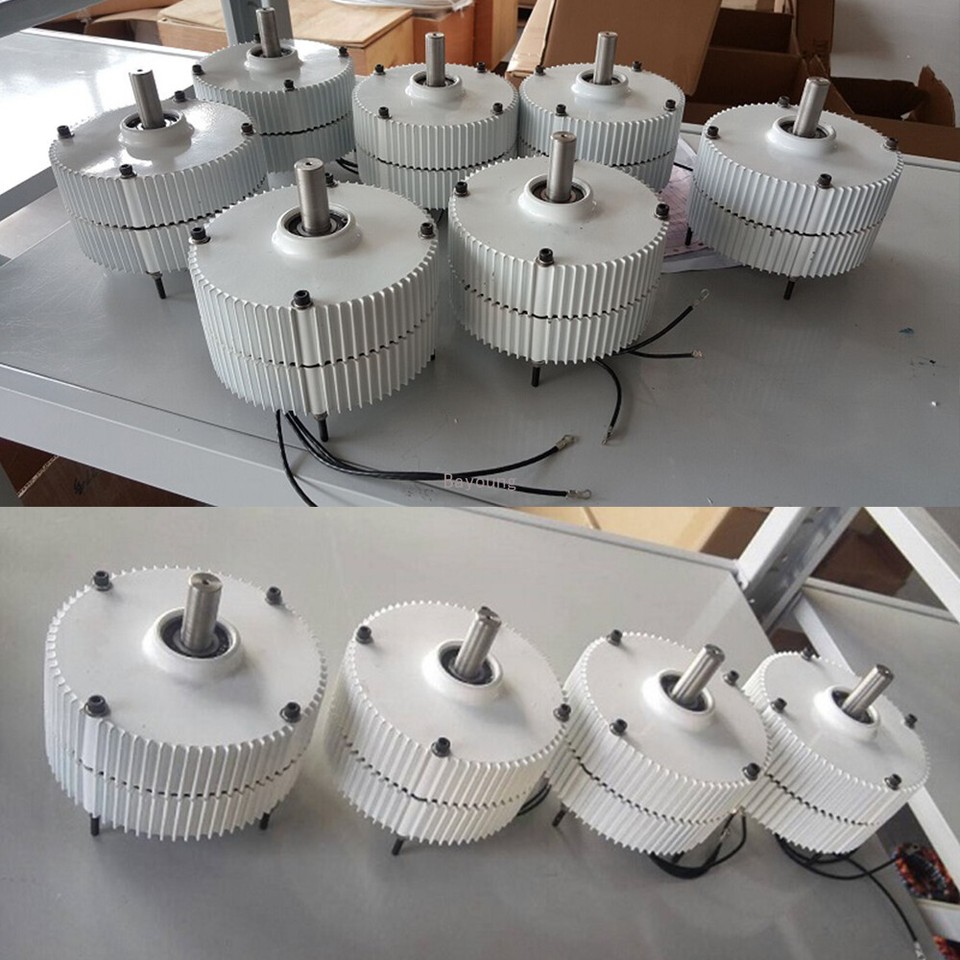 1KW 24V Permanent Magnet Generator 1000W Brushless Wind Alternator ...