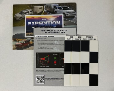Lot 3 Ford Expedition Pro Backup Assist Stickers for Trailer EU5A ...