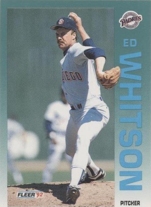 1992 Fleer - Ed Whitson #624 for sale online | eBay