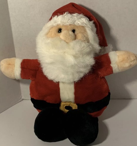 Russ Berrie SANTA Plush Russ 13” Rare Stuffed Animal Super Soft ...