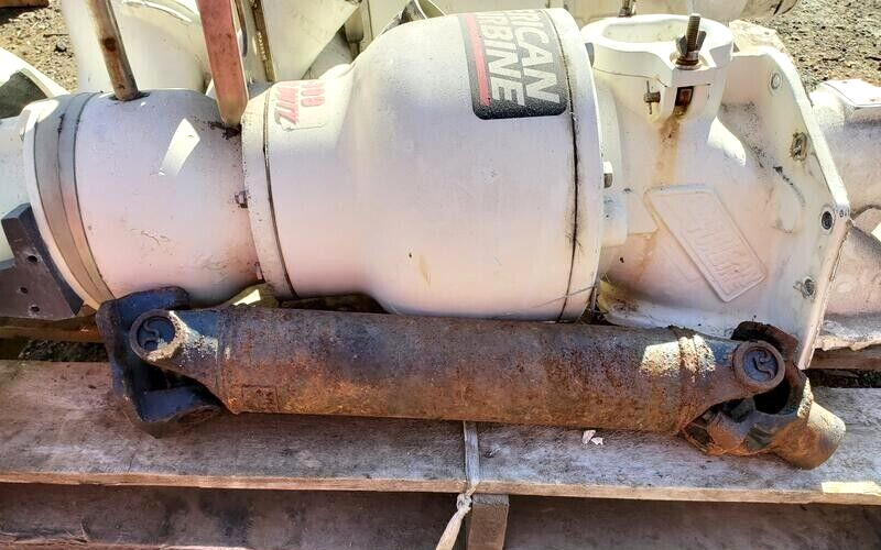 American Turbine SD-309 Super Duty Marine Jet Drive with ZF 63 1:1 ...